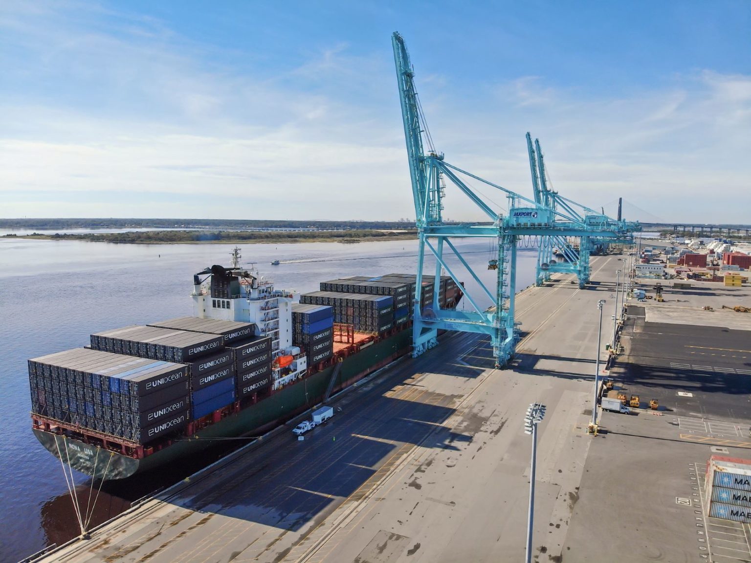 Ellerman City Liners’ new trans-Atlantic service begins calling JAXPORT